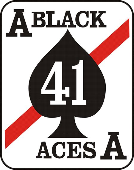 VF-41 Black Aces Patch Decal - US Navy Squadron Decals - PriorService.com
