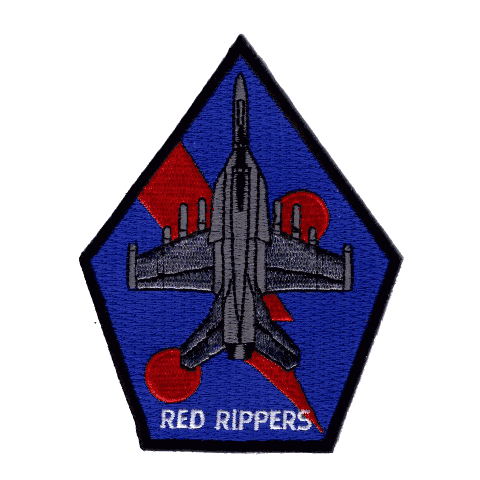 VFA 11 Red Rippers Patch - New Patches - PriorService.com