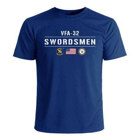 VFA-32 Swordsmen US Navy Squadron T-Shirt - US Navy Squadron T-Shirts ...