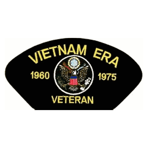Vietnam Era Veteran Hat Patch - Vietnam War Veteran Patches ...