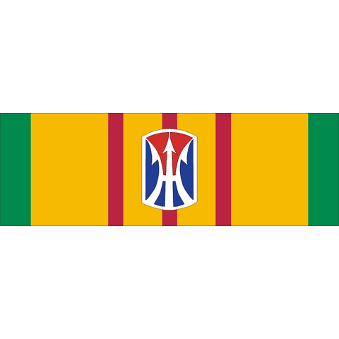 Vietnam Service Ribbon 11th Infantry Brigade Decal Sticker - Vietnam ...