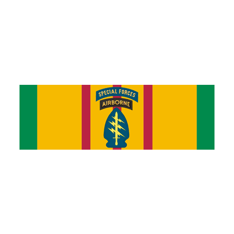 Vietnam Service Ribbon Special Forces Airborne Decal Sticker - Shop for ...