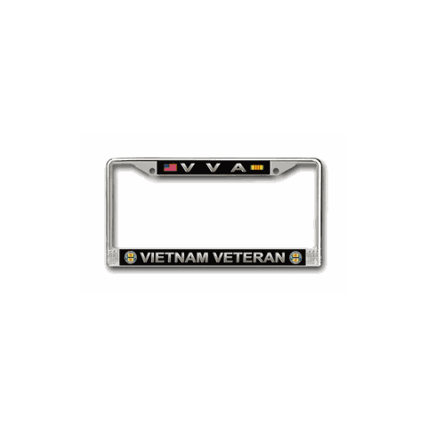 Vietnam Veteran VVA License Plate Frame - NEW ITEMS - PriorService.com