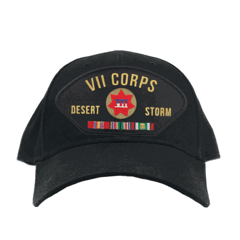 VII Corps Desert Storm Ribbon Ball Cap - Desert Storm Veteran Caps ...