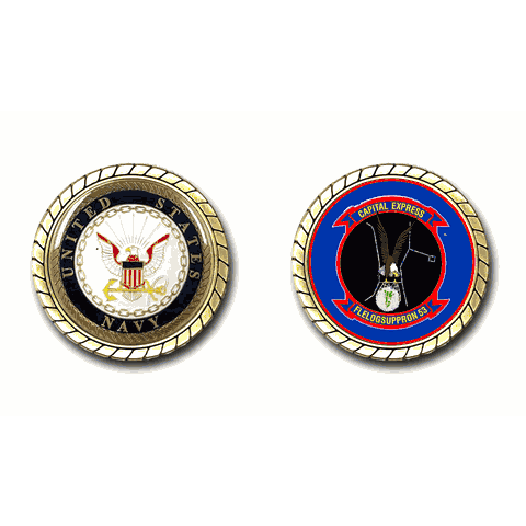 VR-53 Capital Express Us Navy Squadron Challenge Coin - US Navy ...