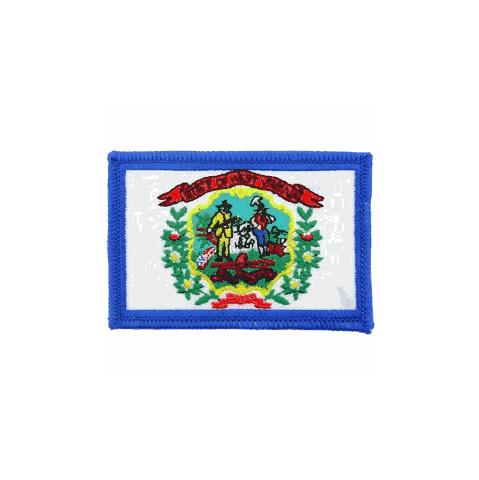 West Virginia Flag Patch - State Patches - PriorService.com