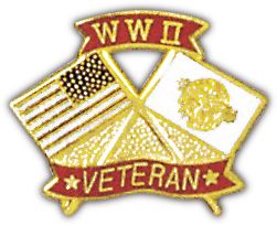 World War II Veteran Pin - World War II Pins - PriorService.com