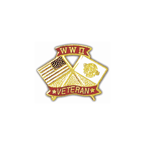 World War II Veteran Pin - World War II Pins - PriorService.com