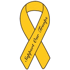 Support Our Troops Ribbons, Patches, Decals, T-Shirts, Flags and More ...