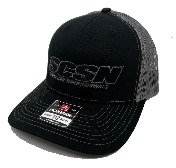 BLACK/GRAY SCSN LOGO SNAPBACK