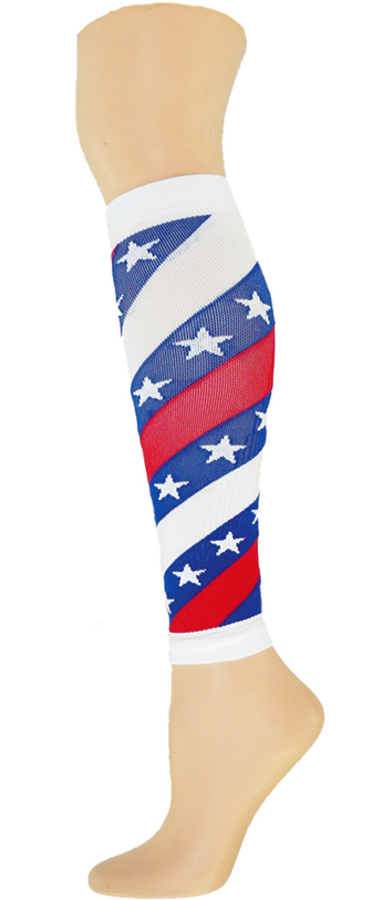 Red White & Blue Swirl America Stars & Stripes Athletic Sport ...