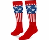 Patriotic USA Liberty Flag Stars & Stripes Knee High Socks - Holiday ...