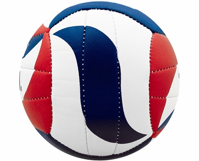 Molten Mini Volleyballs, Red White Blue Swirl Molten NCAA Mini Size ...