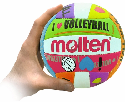 Molten Mini Volleyballs, a Fun & Colorful I Love Volleyball Mini ...