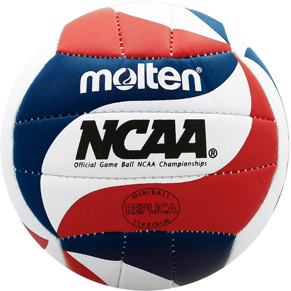 Molten Mini Volleyballs, Red White Blue Swirl Molten NCAA Mini Size ...