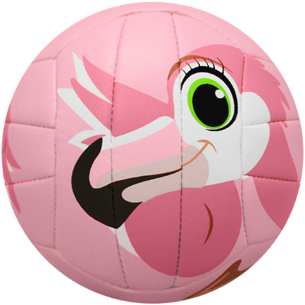 Molten Mini Volleyballs, a Fun & Colorful Pink Flamingo Mini Novelty ...