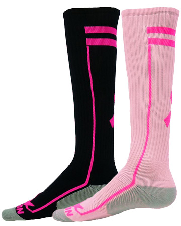 Pink Ribbon Excel Speed Stripe Performance Knee High Socks - 2 Color ...
