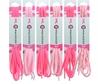 Neon Pink & Light Pink Shoe Laces in 3 Styles: Flat Laces, Oval Laces ...