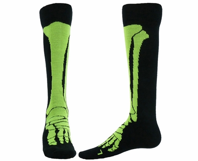 X-Ray Foot & Leg Bones Knee High Socks in 2 Color Options - Holiday ...