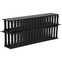 CMG09 2U Cable Management Wire Channel Panel - Front/Back , MADE IN THE USA