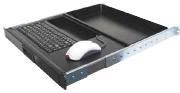 Hot! LCDK1034 1U Rackmount Keyboard with Mouse Storage & Use Area ...