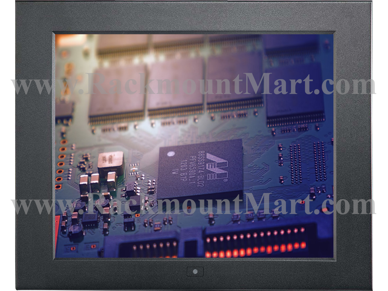 ID-19A 19" Panel Mount Industrial Monitor , TAA & NDAA Compliant