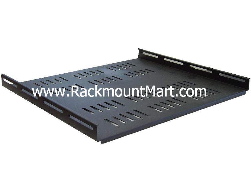 RA7030 1U rackmount Fixed Vented Shelf, Optional 14" to 31" Deep, TAA ...