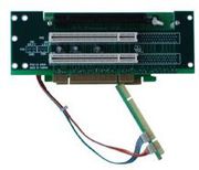 R2022 2U PCI+PCI-E x16 combo riser card, 2*PCI 32bit/5V + PCI-E x16 on ...