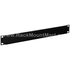RA1301 19" Black Steel Blank Filler Panel - 1U thru 5U - Made in USA