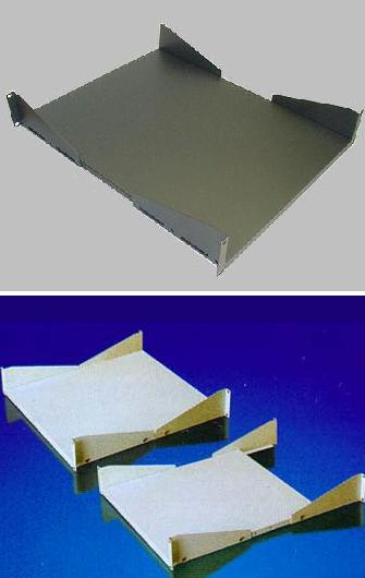 RA7002 FIXED RACKMOUNT SHELF, PLATE DEPTH optional 19" / 23" / 27" / 31 ...