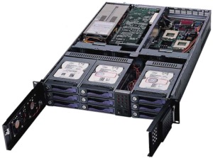 RM2020 2U Rackmount Chassis 9 x 3.5" Hot-Swap SCA or IDE bays 400W or ...