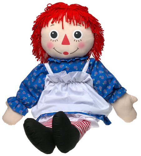 Large size / Big Raggedy Ann Doll from Toys-R-Us by Hasbro (approx. 32 ...