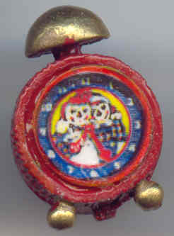 Mini Raggedy Ann & Andy Clock
