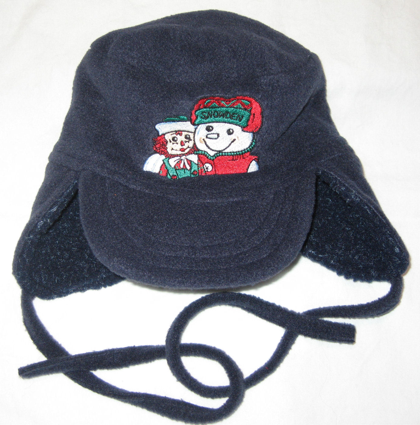Raggedy Andy & Snowden Navy Cap with Ear Flaps from Target