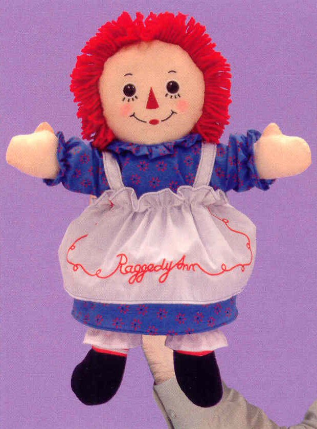 Raggedy Ann 16" Hand Puppet by RUSS®
