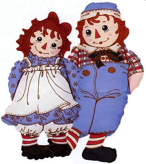 Raggedy Ann & Andy Balloons