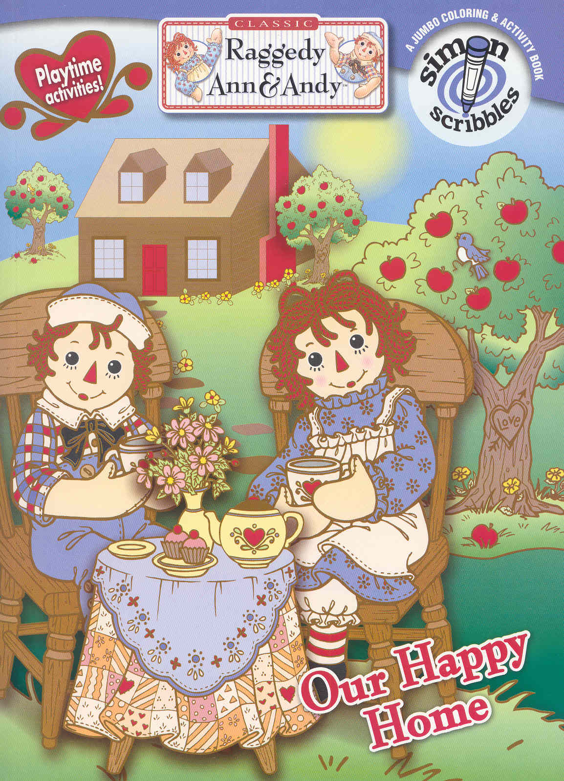 Raggedy Ann & Andy Our Happy Home Activity & Coloring Book