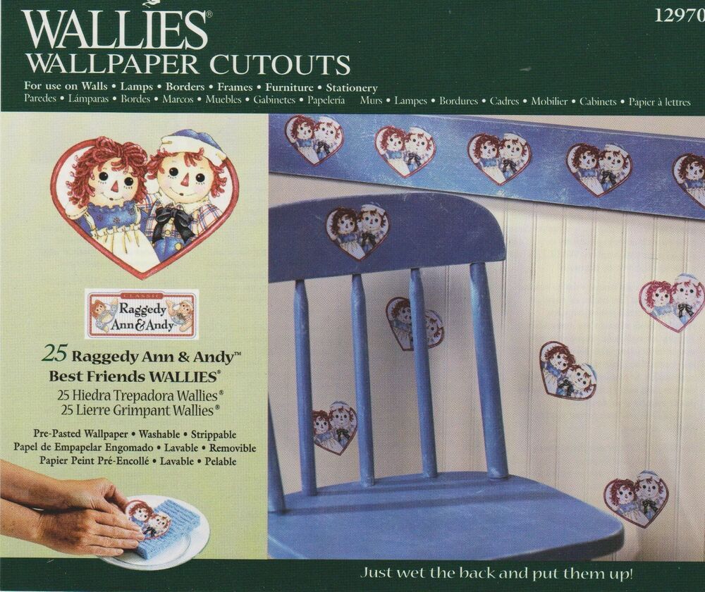 Raggedy Ann & Andy Wallpaper Cutouts (25) by Wallies