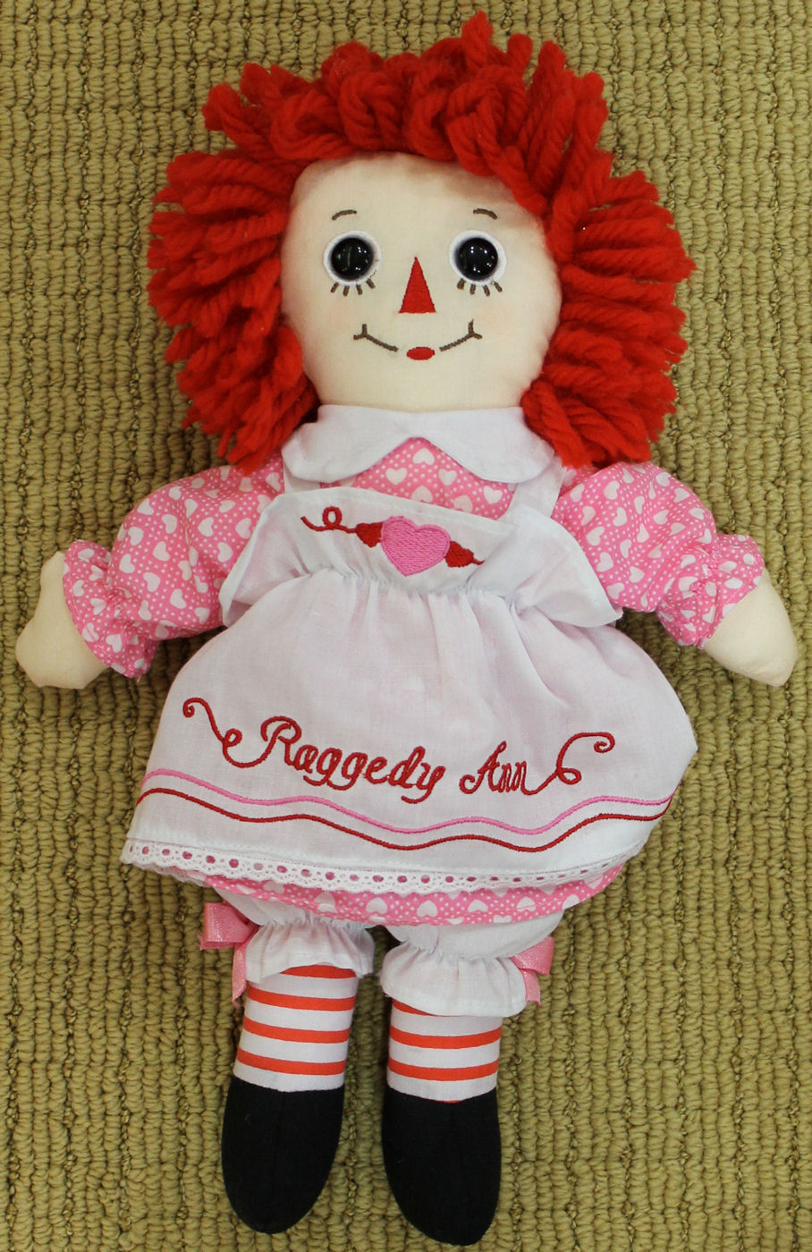 Raggedy Ann Dressed in Pink / Valentine 12" Doll by Aurora for 2013