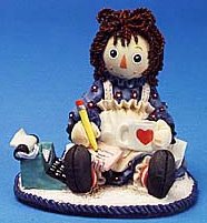 Raggedy Ann Office Worker Figurine **See below for ONLY ONE available**
