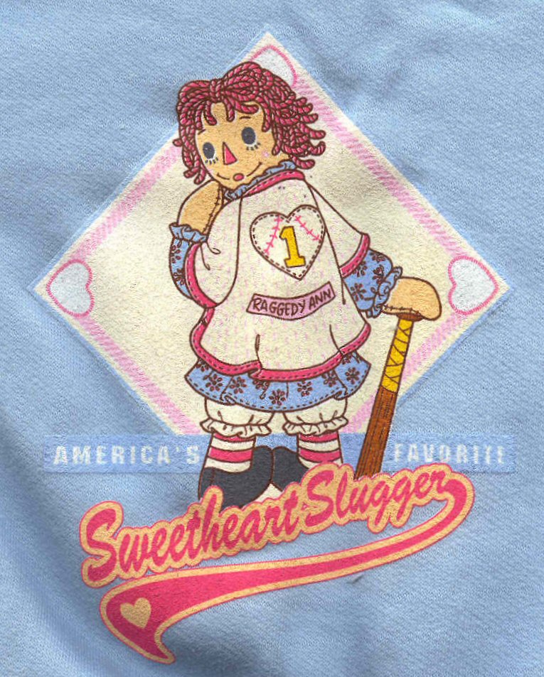 Raggedy Ann Sweetheart Slugger Hoodie Jacket (Hooded Sweatshirt)