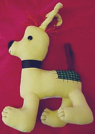 Raggedy Arthur / Raggedy Ann Dog Reproduction Doll