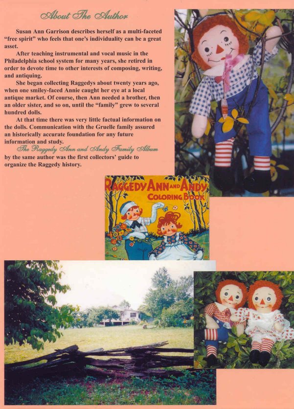 Raggedy Family Tree Book by Susan Ann Garrison