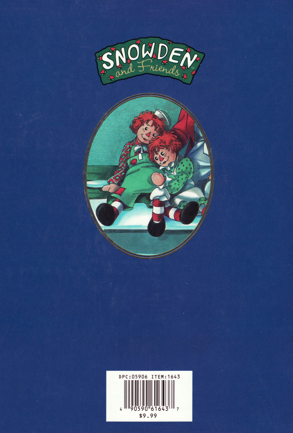 Snowden, Raggedy Ann & Andy's Christmas Eve Adventure Hardback Book