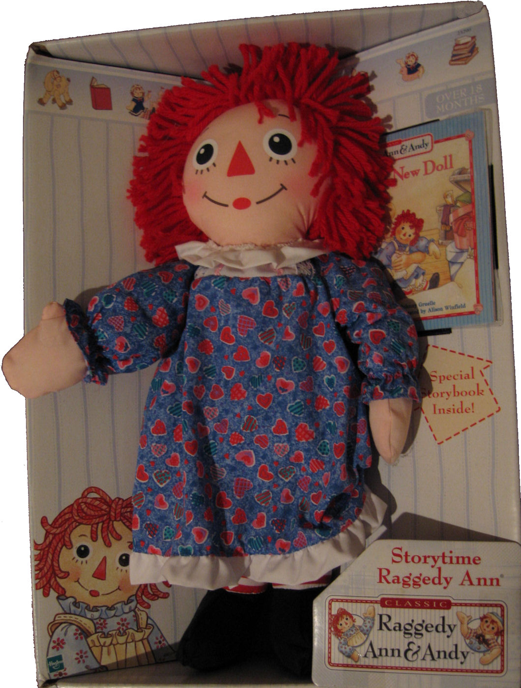 Hasbro Storytime Raggedy Ann Doll w/mini Book Gift Set from Toys-R-Us ...