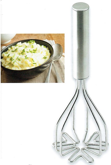 HIC Kitchen 2-in-1 Mix N’Masher Potato Masher, 18, 51% OFF