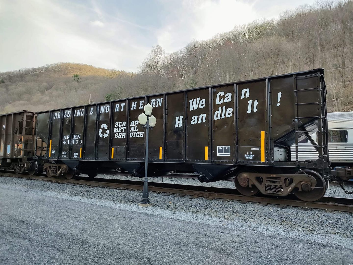 R&N/READING & NORTHERN 'scrap metal service'