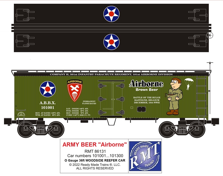 US ARMY AIRBORNE BEER