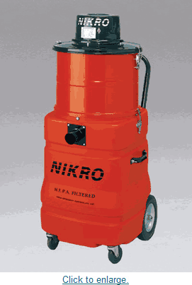 15 Gallon HEPA Lead Vacuum Wet/Dry