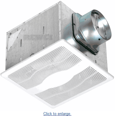 150 CFM Deluxe Quiet Exhaust Fan